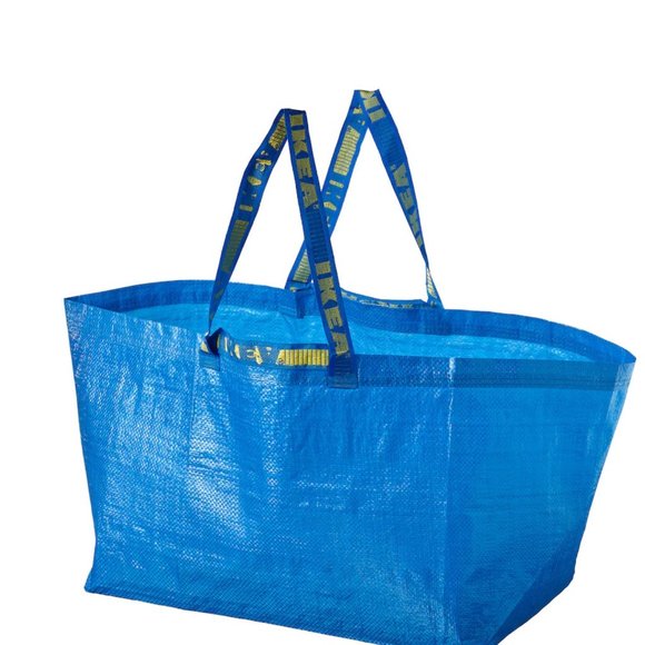 IKEA | Bags | Ikea Bags Large Reusable Shopping Bag Laundry Grocery ...